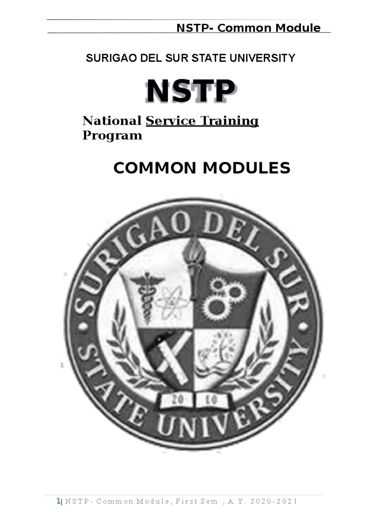 NSTP- Common- Modules - Informative documents - ####### NSTP- Common ...