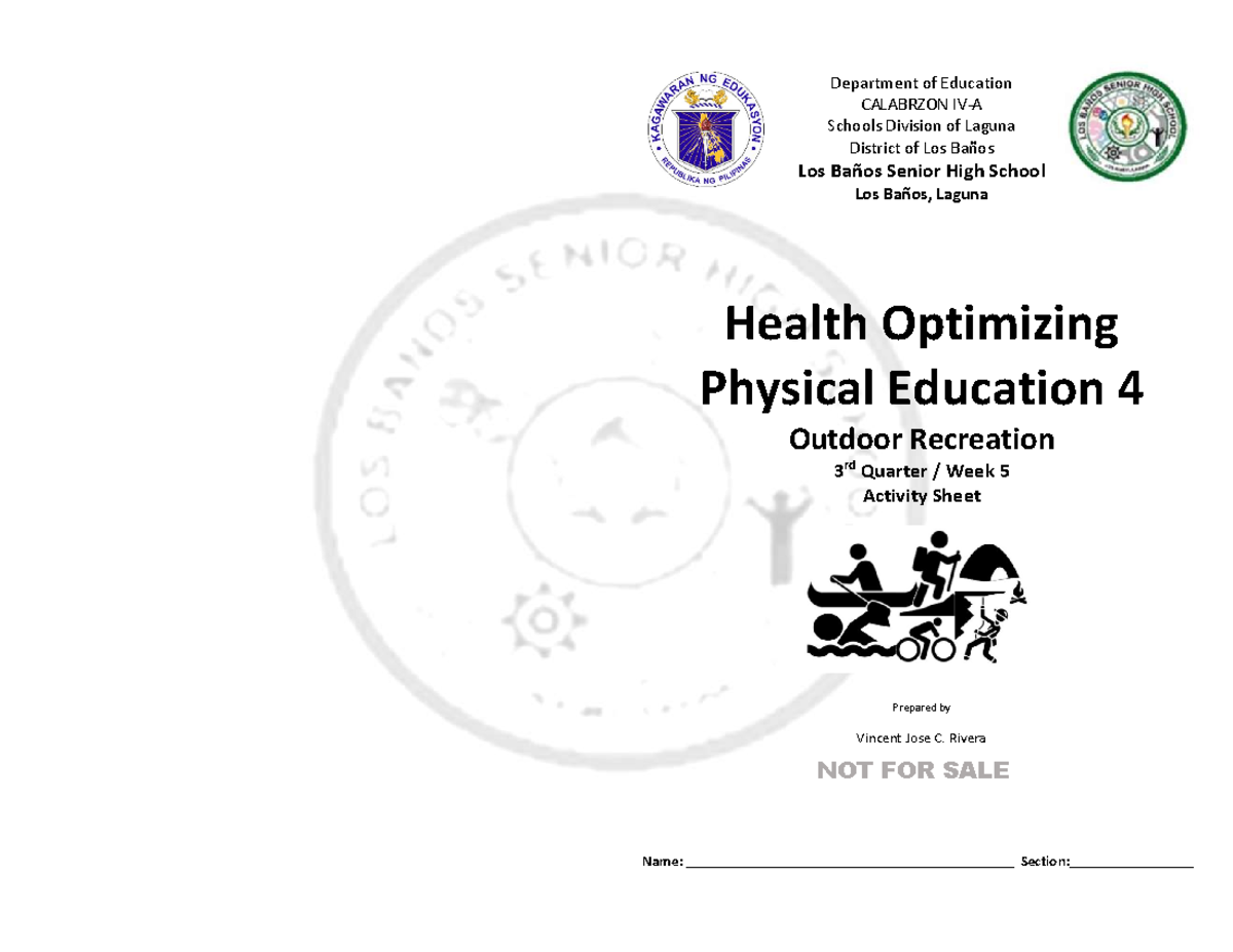 HOPE 4 Q3 W55555555555555555555 YEHEYYYYYYYYYYY - Department of ...