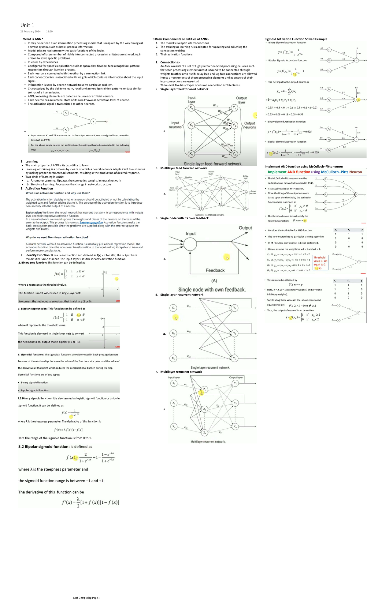 Ann - What is ANN? It may be defined as an information processing model ...