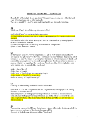 AF301 MST S2 2022 Solutions - MST SEMESTER 2, 2022 SOLUTIONS Section A Case Study 15 marks Spend ...