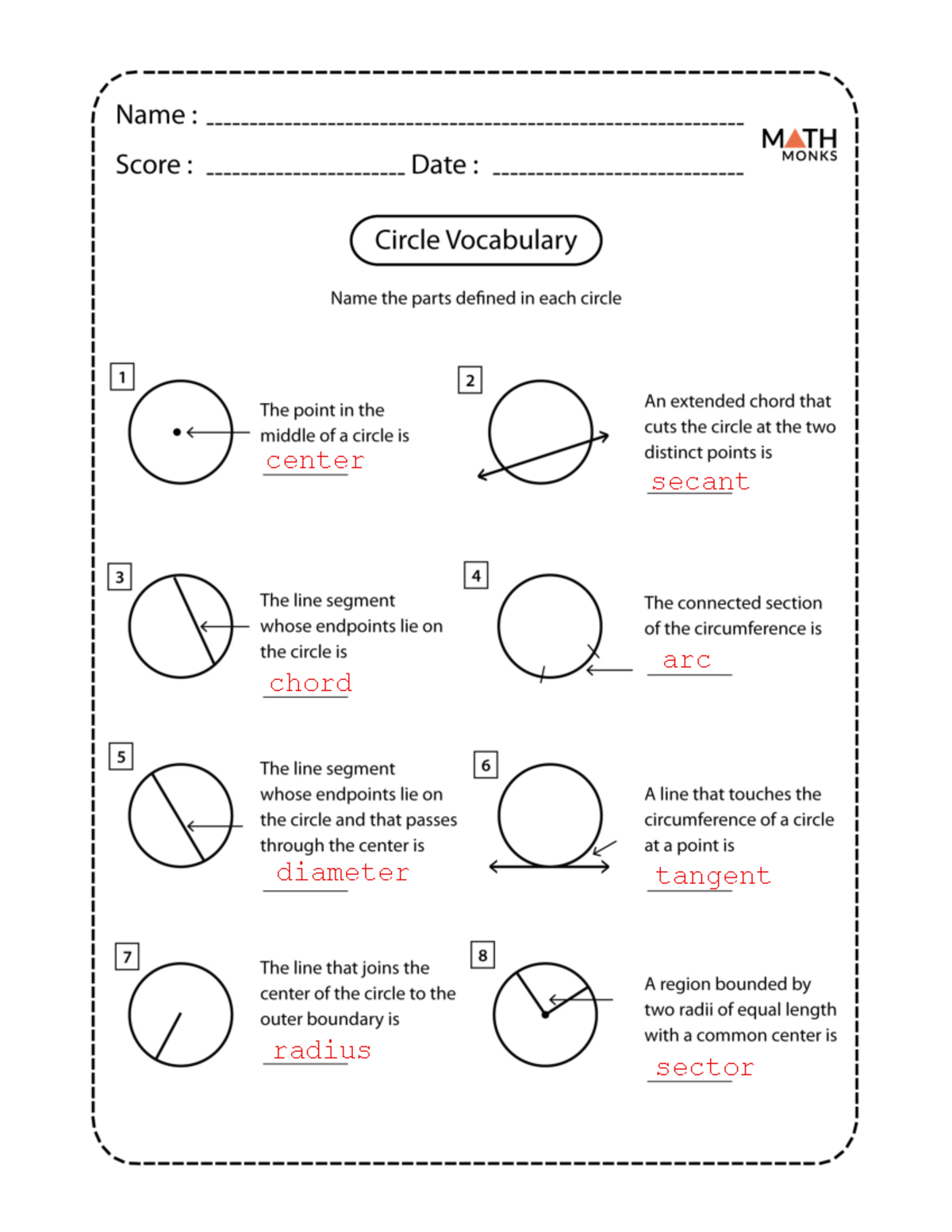 Kami Export - Te'Mora Martinez - Circle Vocabulary 02 - MATH MONKS Date ...
