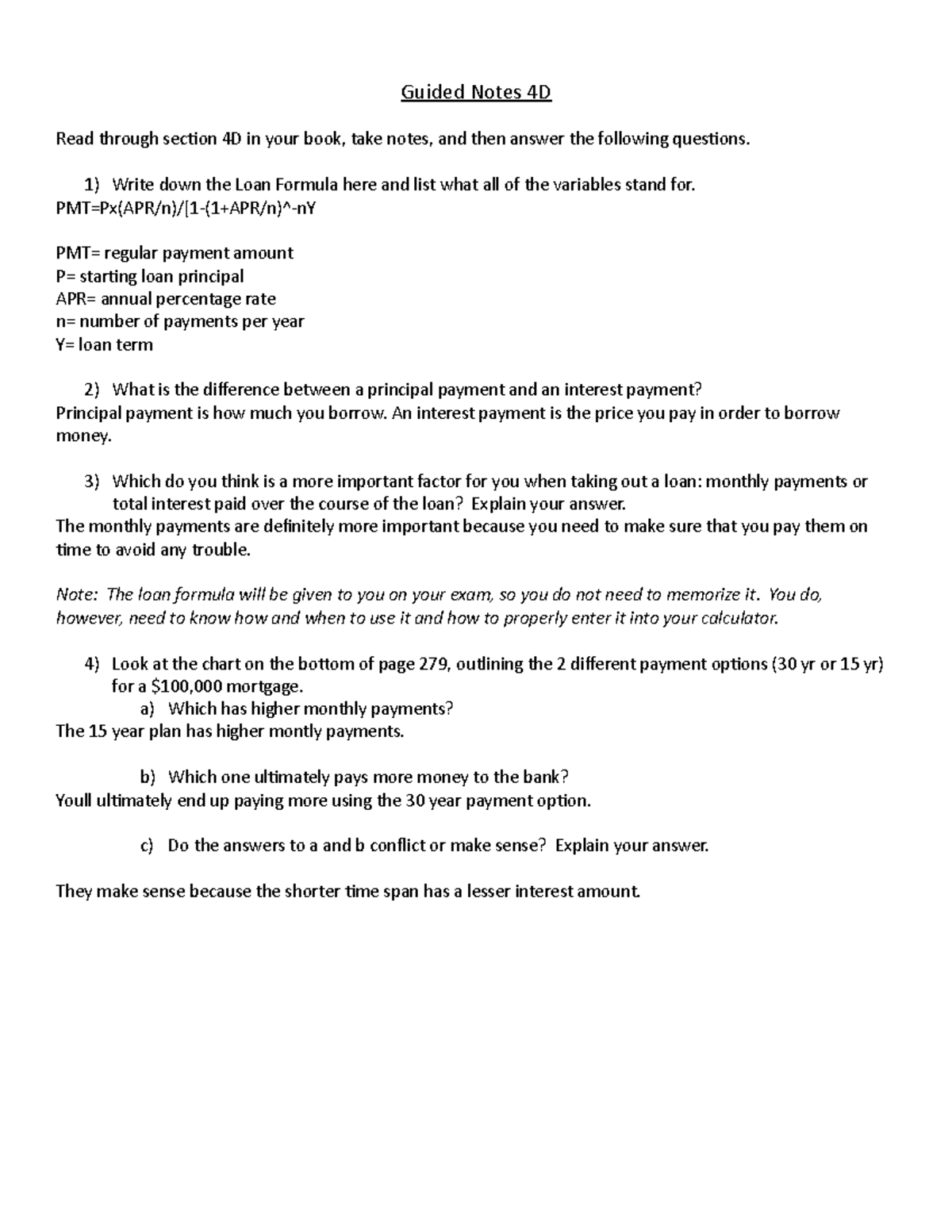 Guided Notes (4D) -AV - HOMEWORK - Guided Notes 4D Read through section ...