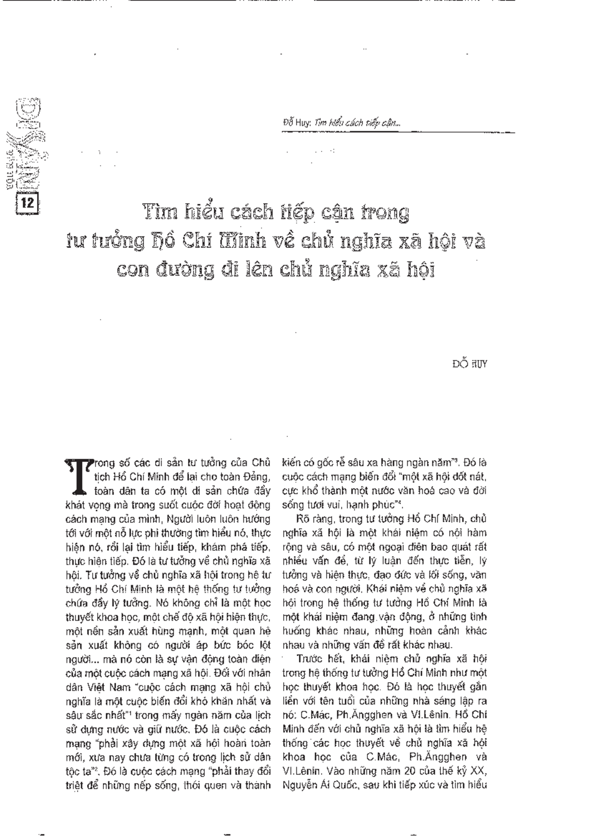 3304 Tim hieu cach tiep can trong tu tuong Ho Chi Minh ve CNXH va con ...