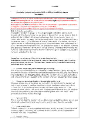 Unit 2 D1 - GCSE - Unit 2 D1 Describe the expected pattern of ...