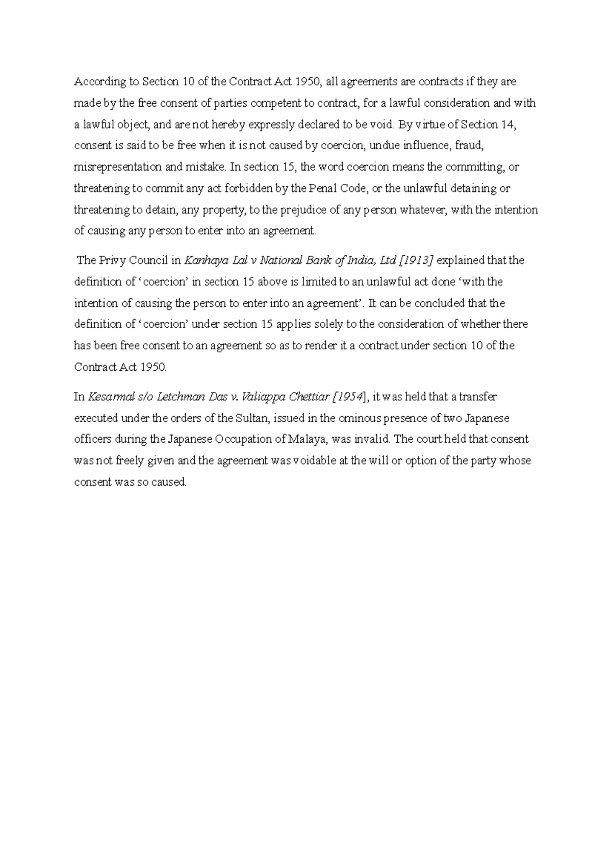 Tutorial business law 416 exam question - Business Law - UiTM - Studocu