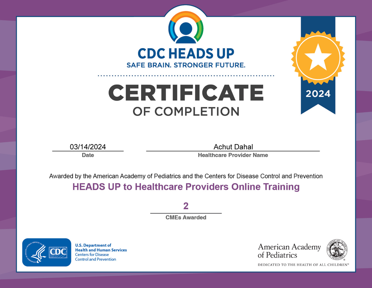 Heads Up Concussion Training Assignment - CDC HEADS UP SAFE BRAIN ...
