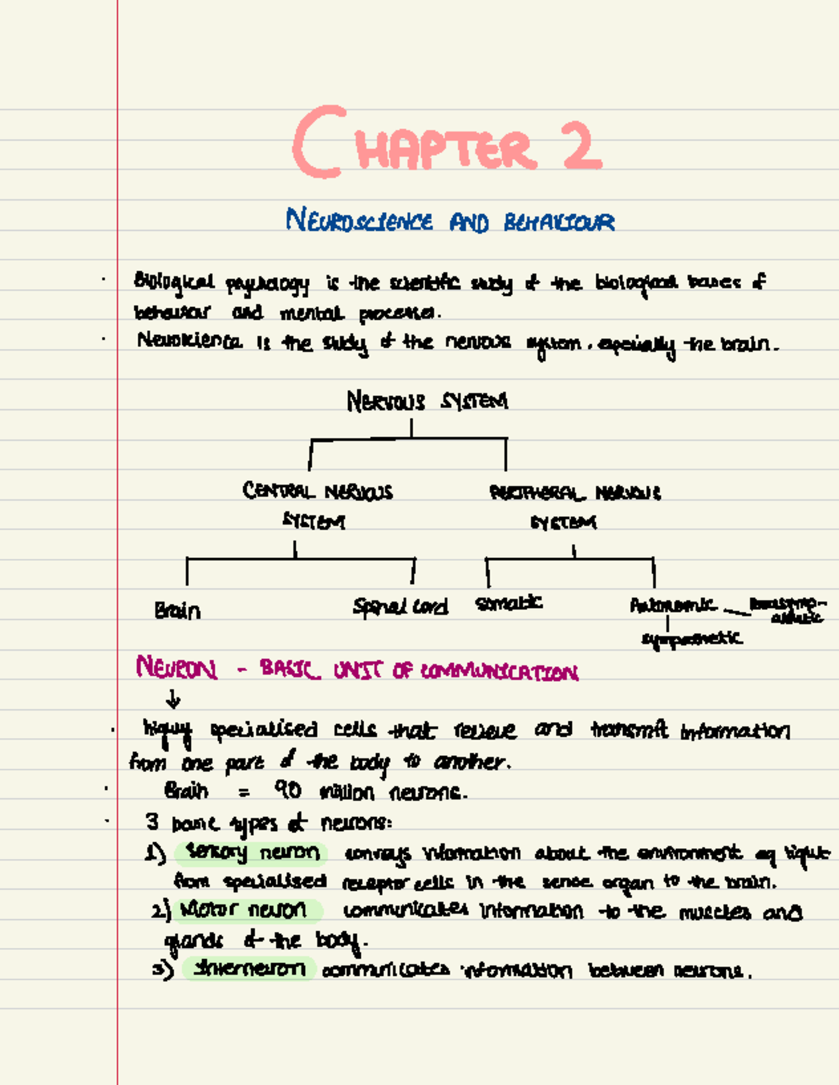 Chapter 3 - Just read and you’re ready for your exam. Easy and ...