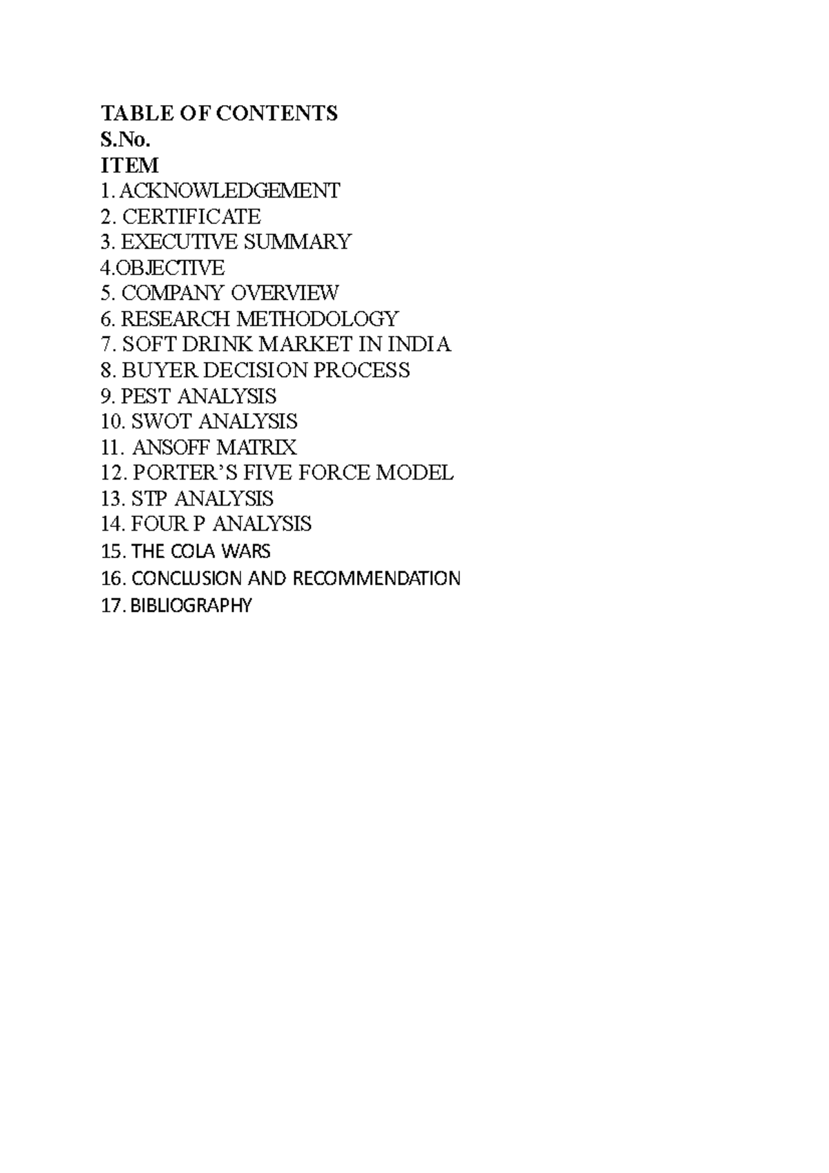 Karthik - good - TABLE OF CONTENTS S. ITEM 1. ACKNOWLEDGEMENT 2 ...