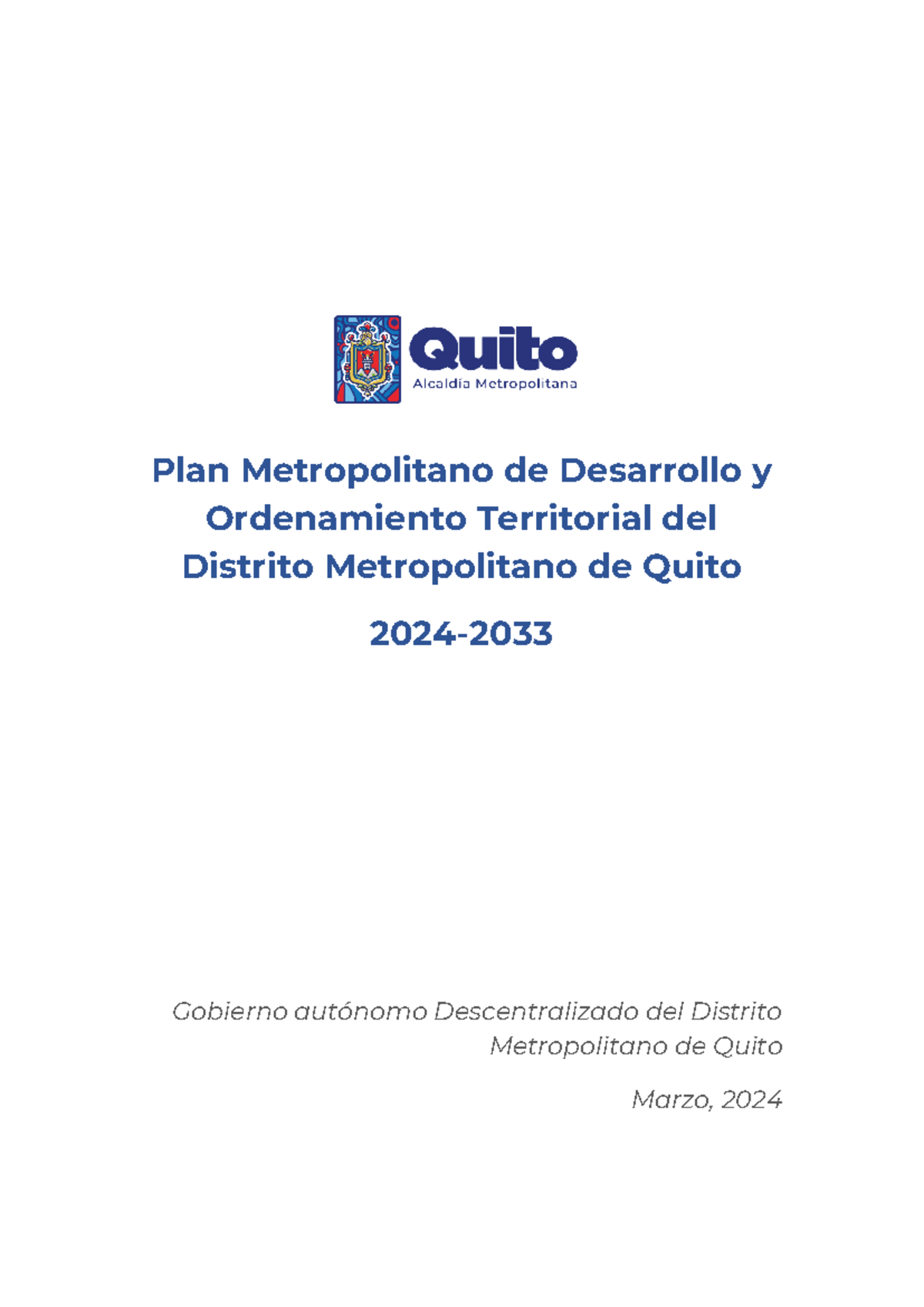 Pmdot Consolidado - planificación - Plan Metropolitano de Desarrollo y ...