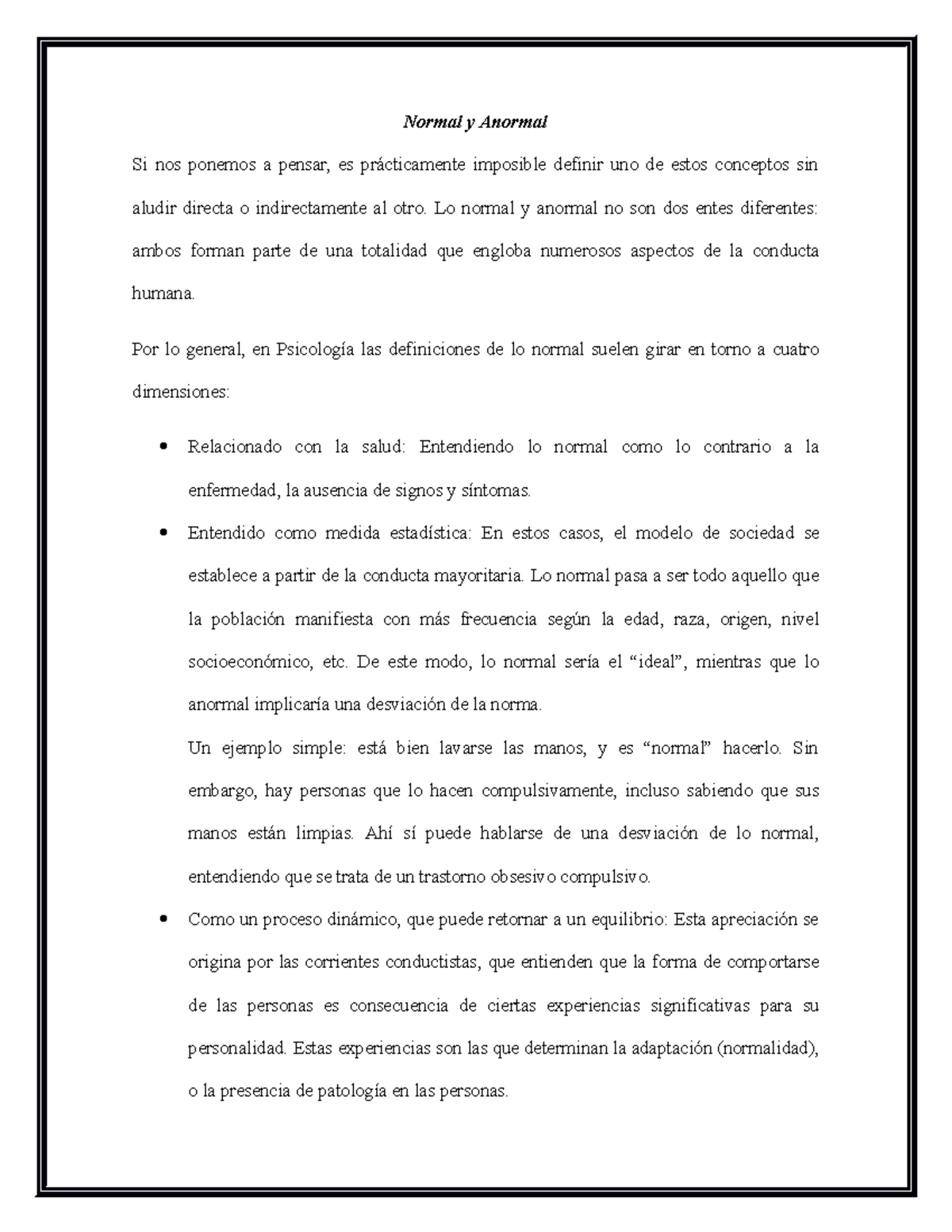 Normal y anormal - La película se centra en la historia de Trevor ...