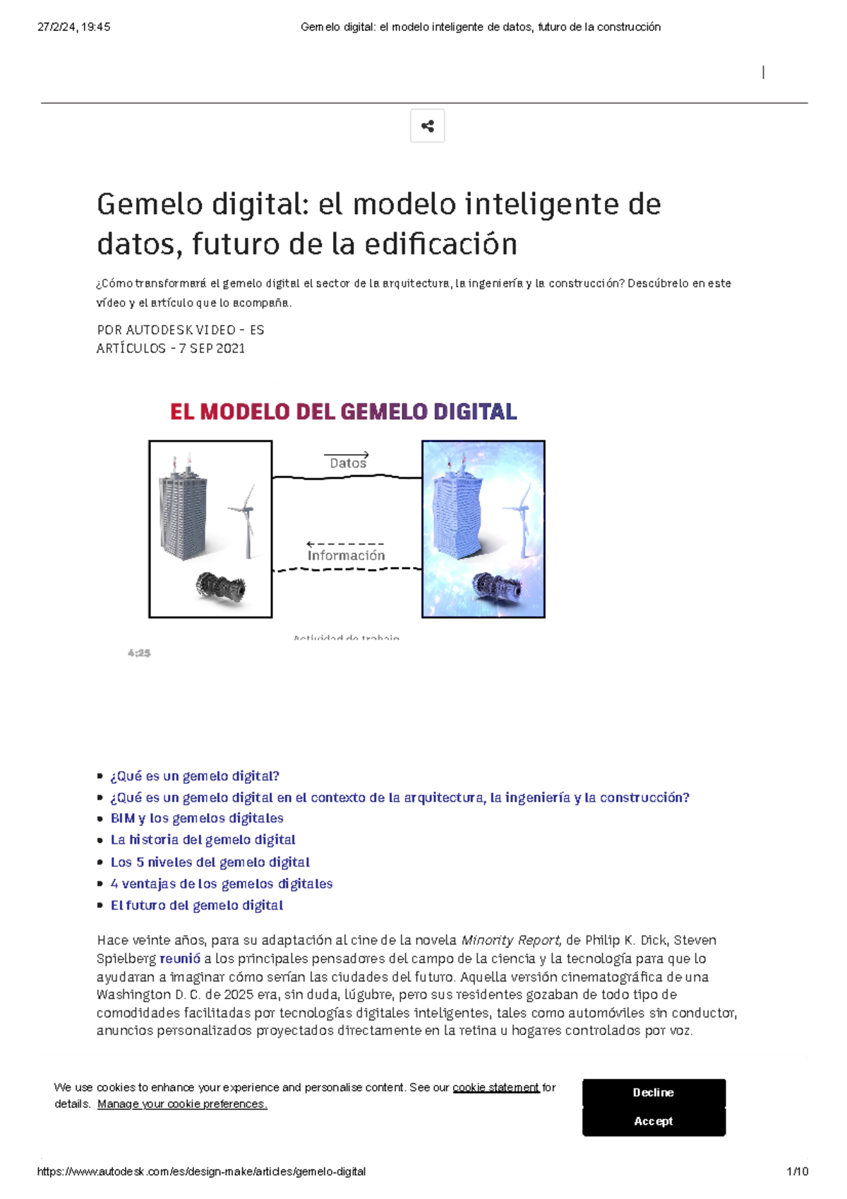 Gemelo digital el modelo inteligente de datos, futuro de la ...