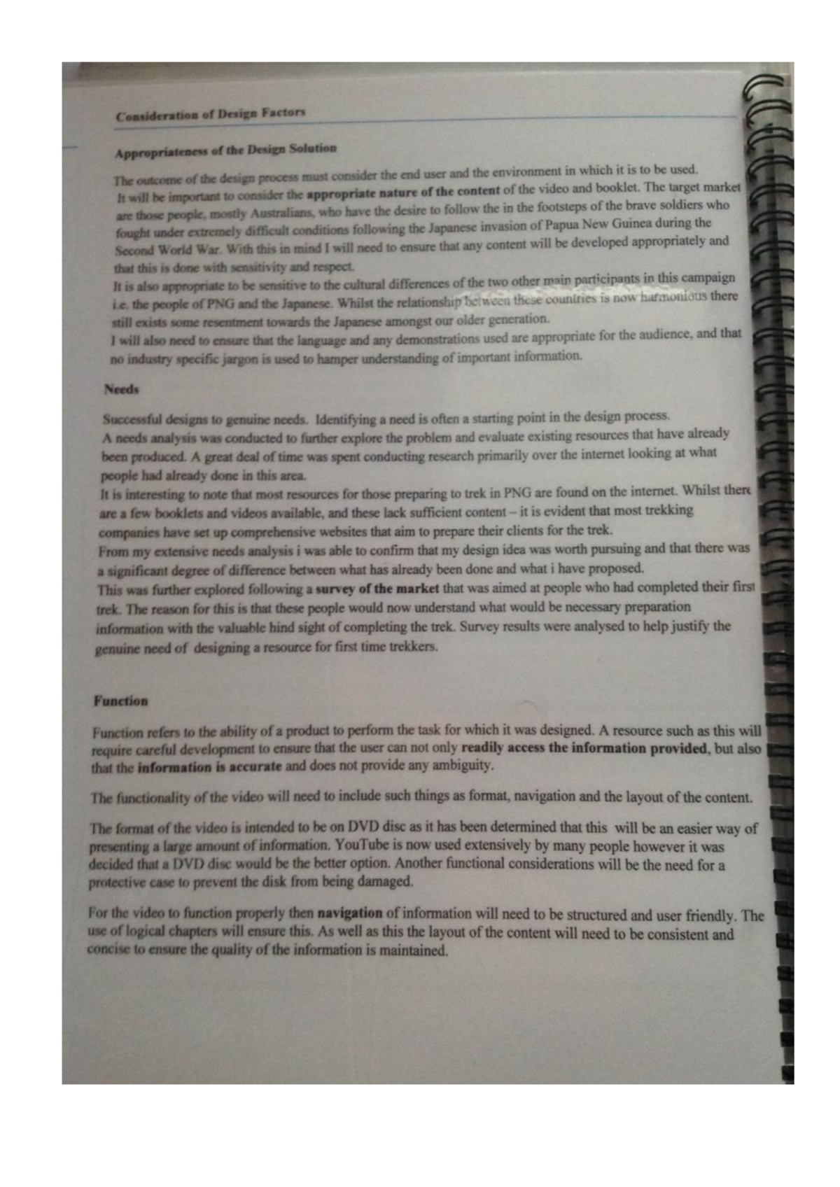 Factors Affecting Design Exemplar - Consideration of Design Factors ...