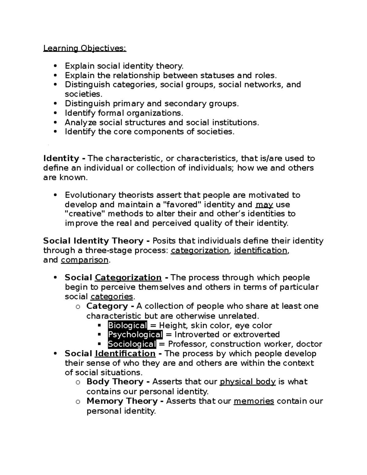 SOC Lect. 4 - These are the notes from lecture 4 in the class ...