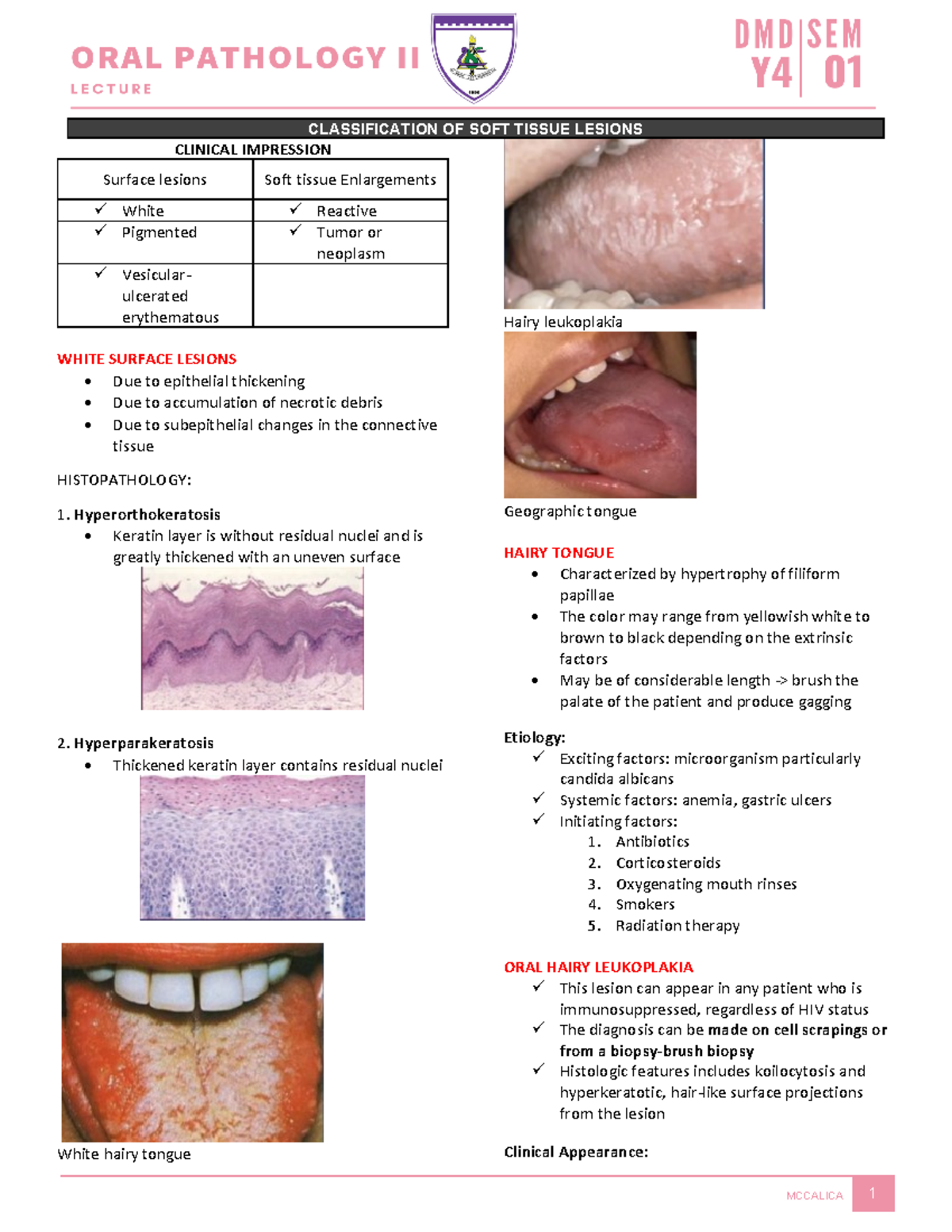 Classification OF SOFT Tissue Lesions - CLINICAL IMPRESSION Surface ...