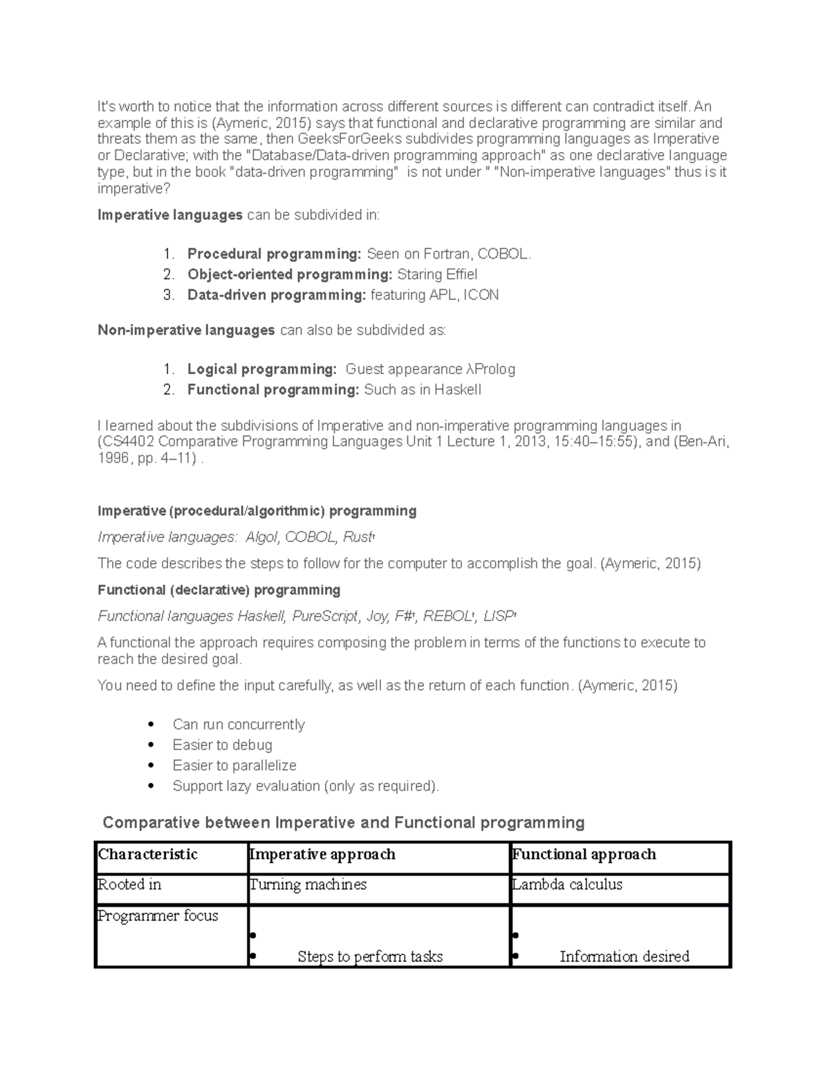 WEEK1good CS - Forum Assignment - It's worth to notice that the ...