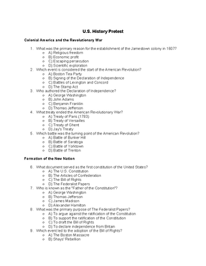 DBA Prep Guide - United States History V21 - DBA Prep Guides: Modules 1 ...