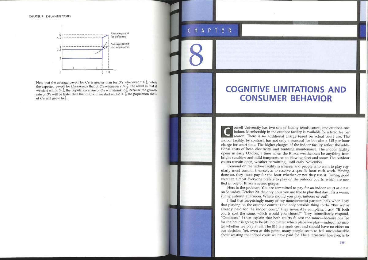 Frank Kap.8 Cognitive limitations and consumer behavior - ECN211 - Studocu