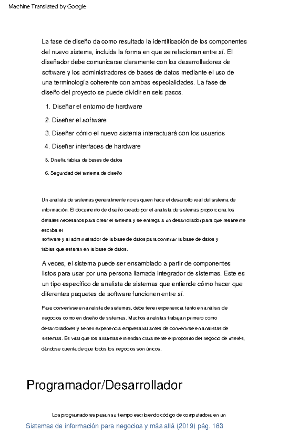 Information Systems for Business and Beyond - Espanol - P5 ...