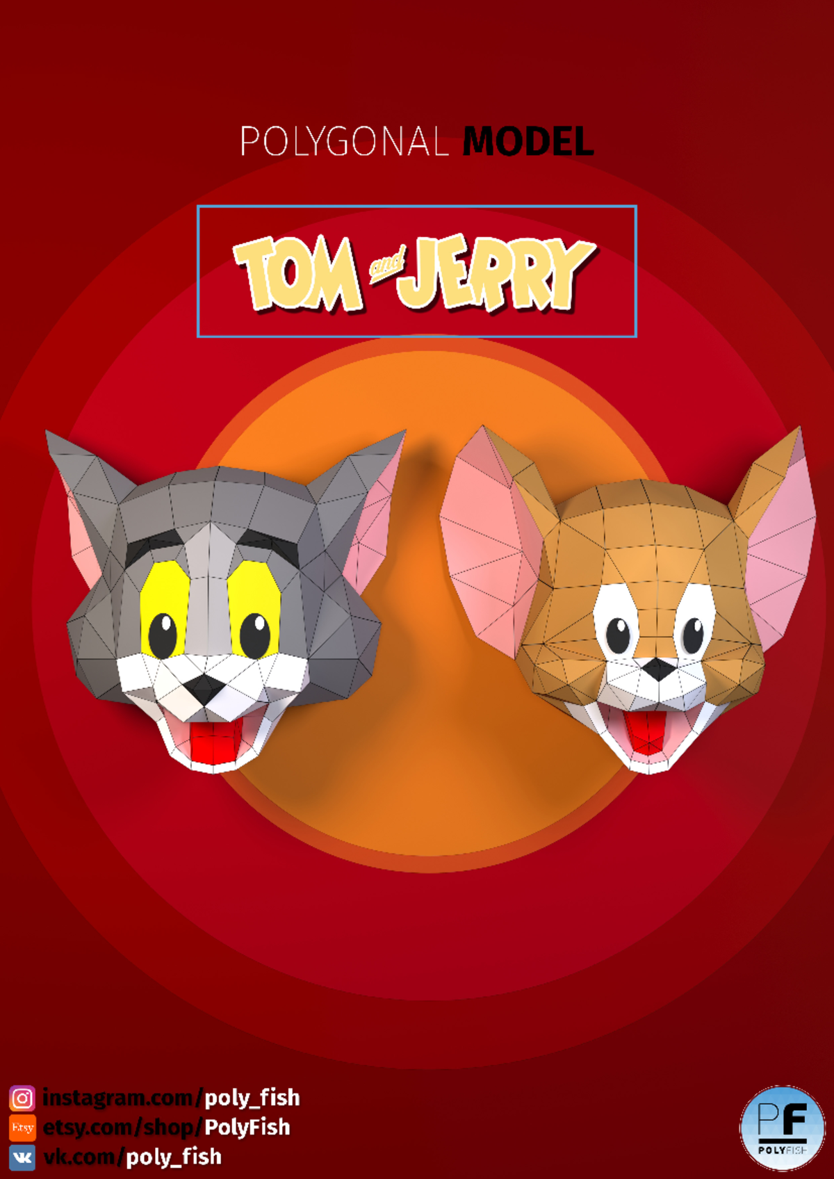 Tom y Jerry instr - papercraft - ПОДГОТОВКА PREPARATION Для сборки ...