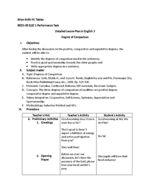 Detailed LP - Lesson Plan Grade-8 Filipino - April 2024 MALA-MASUSING ...