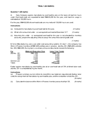 Accounting - AA015 - Studocu