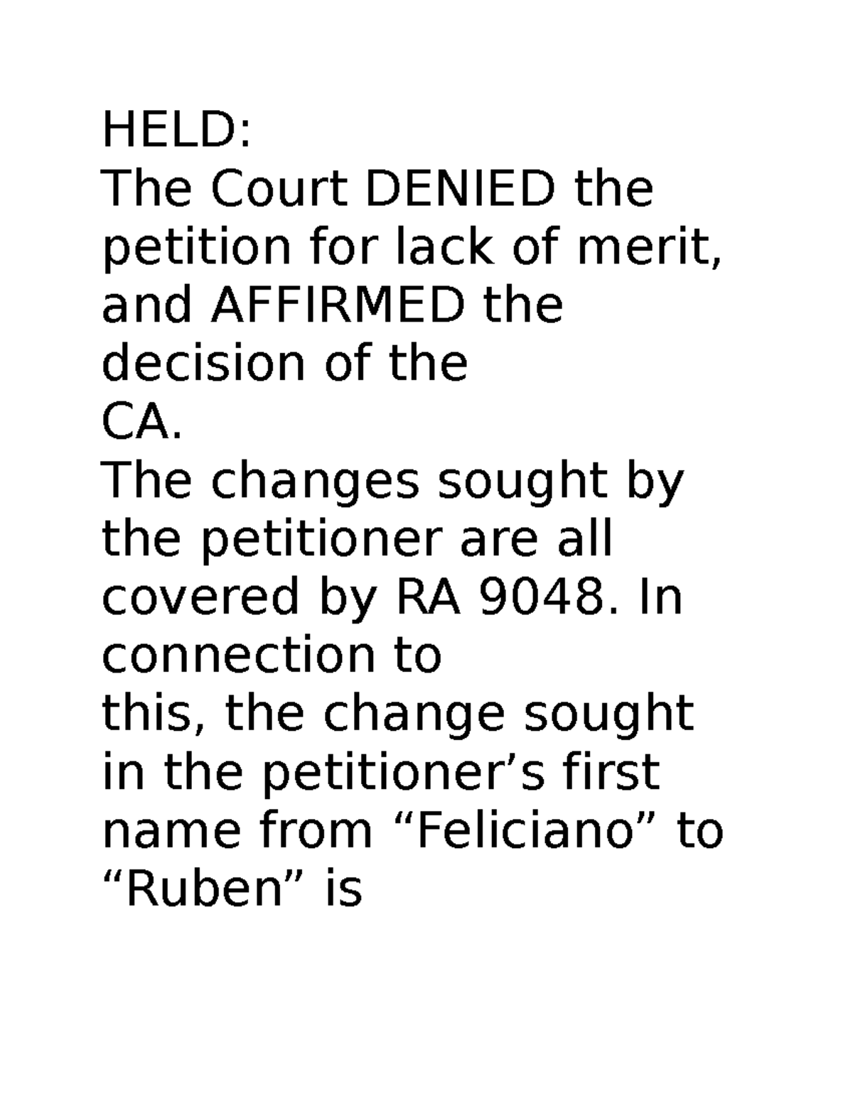 A - aaaaaaaaaaaaaaaaaaaaaaaaaaaaaaaa - HELD: The Court DENIED the ...