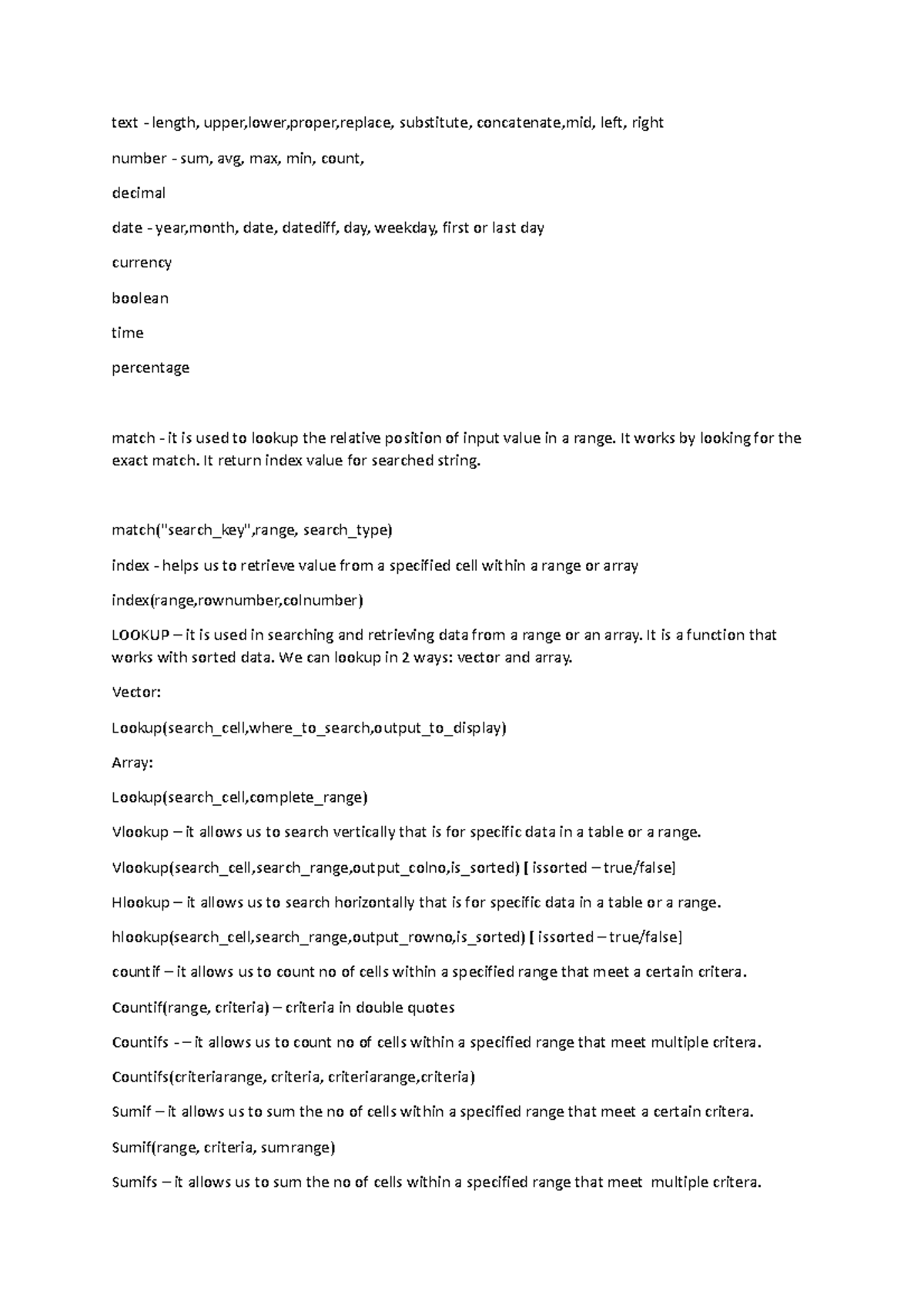 Excel Course Text Length Upperlowerproperreplace Substitute Concatenatemid Left