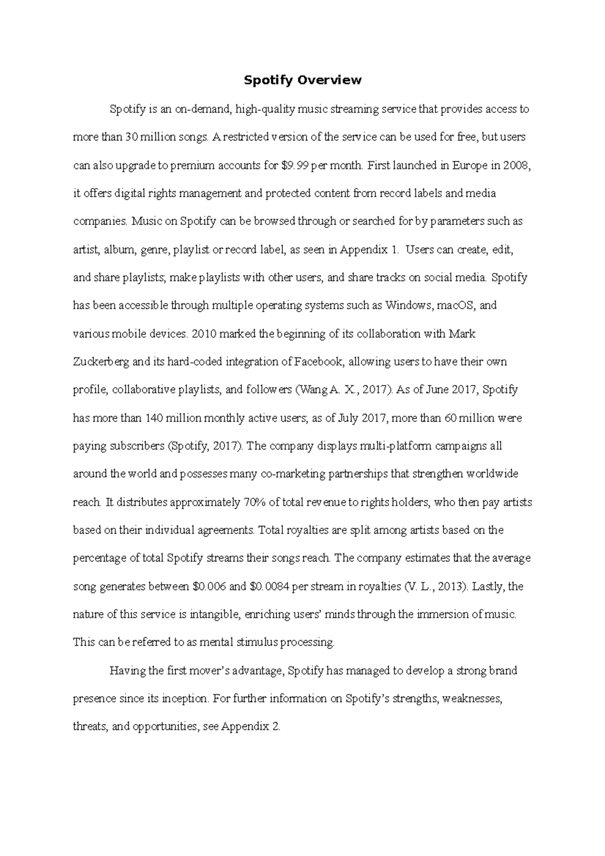 Spotify Overview and problem statement - Spotify Overview Spotify is an ...