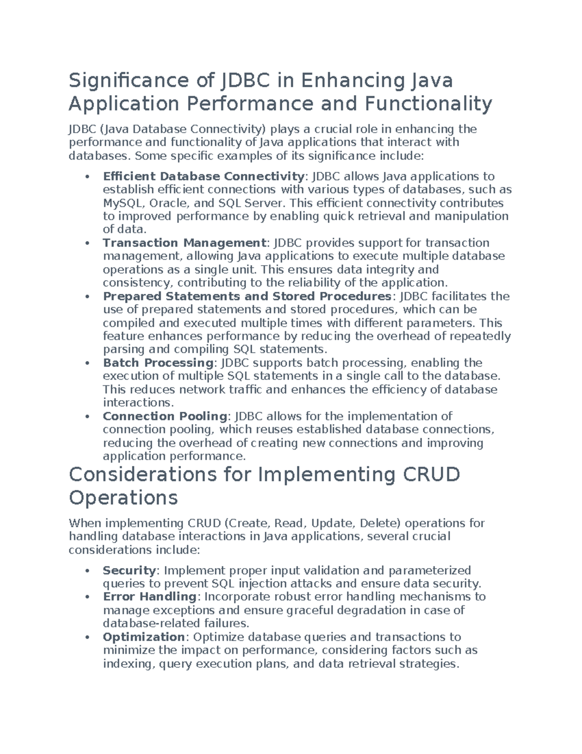 Week 5 discussion - CS 1102 - UoPeople - Studocu