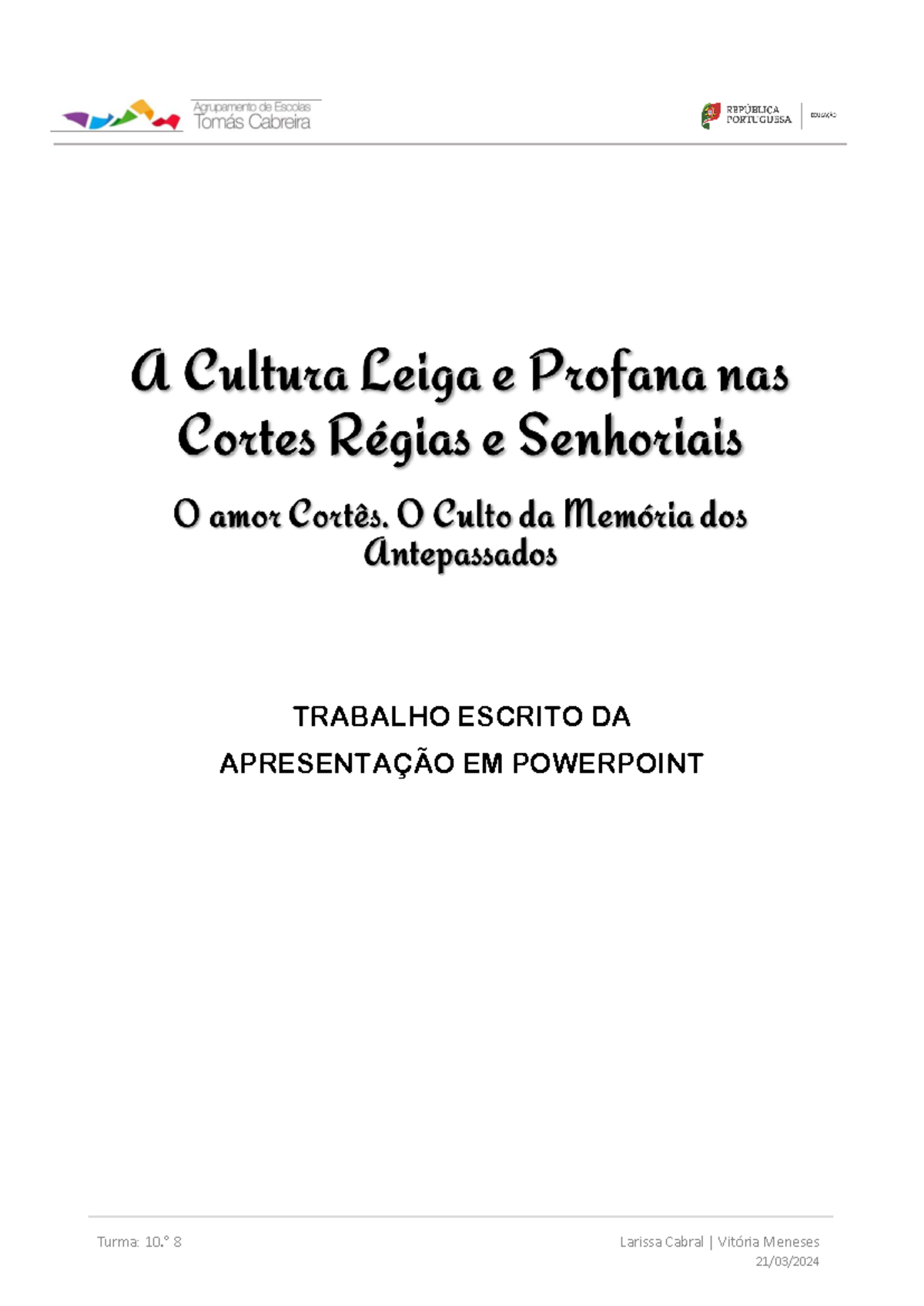 História - FFFFFFFFFFFFFFFFFFFFFFFFFFFFFFFF VFFFFFFFFFFFFFFFF - Turma ...