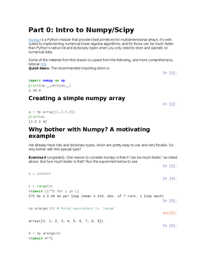 Sample solutions Solution Notebook 9 CSE6040x Courseware ed X - EdX and ...