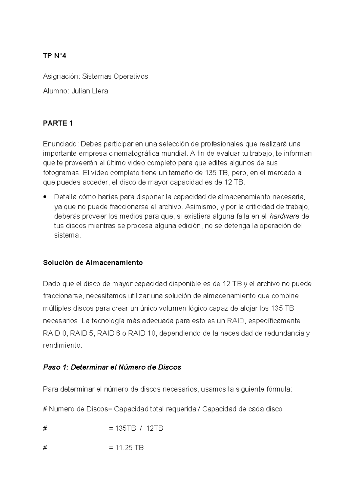 TPN°4 SO Julian Llera - tpn4 - TP N° Asignación: Sistemas Operativos ...