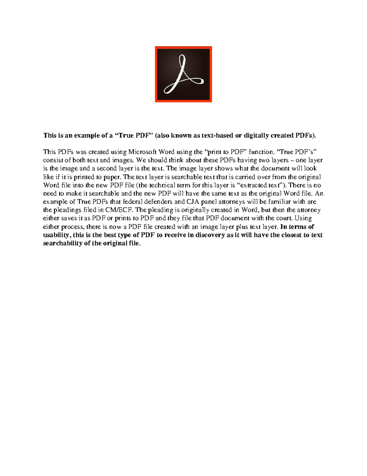 creating an automation pdf - This is an example of a “True PDF” (also ...