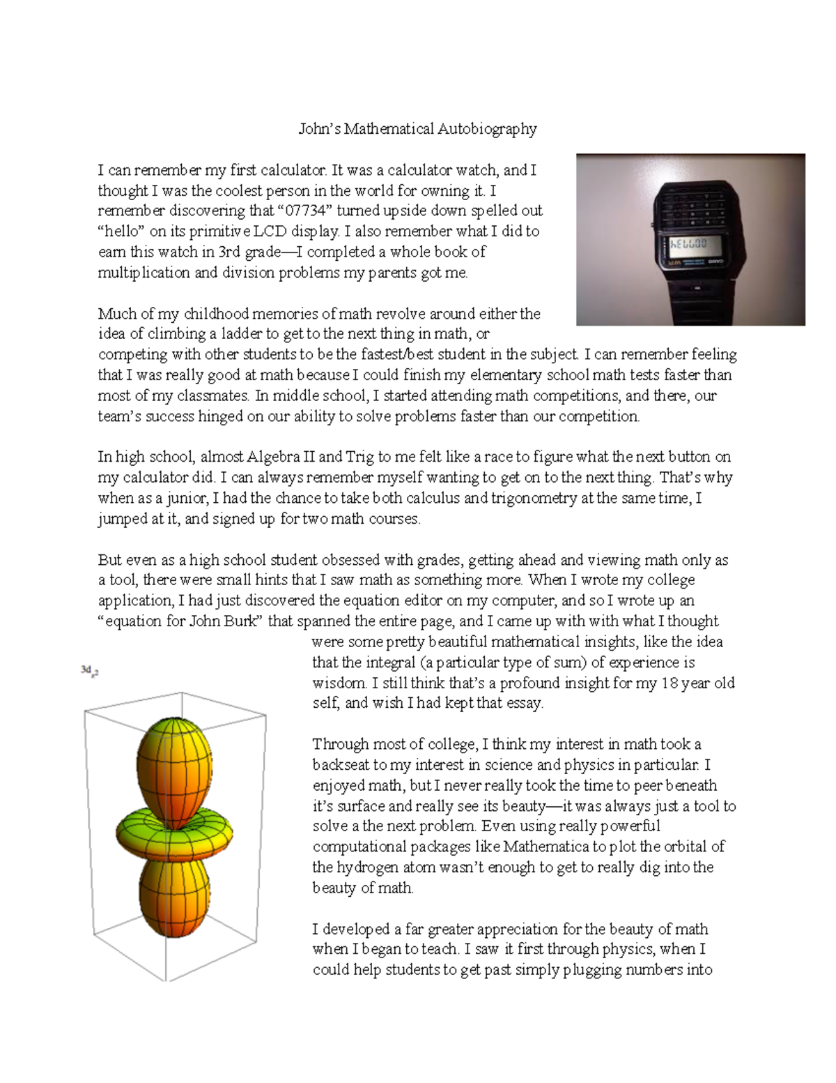 313318744 Burk Math Autobiography pdf - John’s Mathematical ...