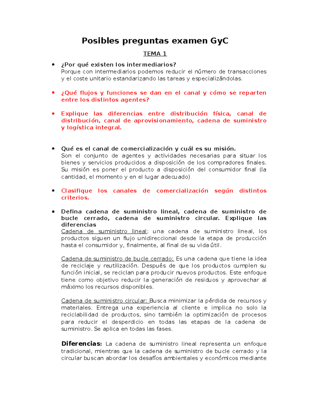 Posibles preguntas examen Gy C - Posibles preguntas examen GyC TEMA 1 ...