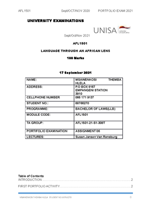 AFL1501-22-S1-282T Unit 2 How does Language Signify Attitude and ...