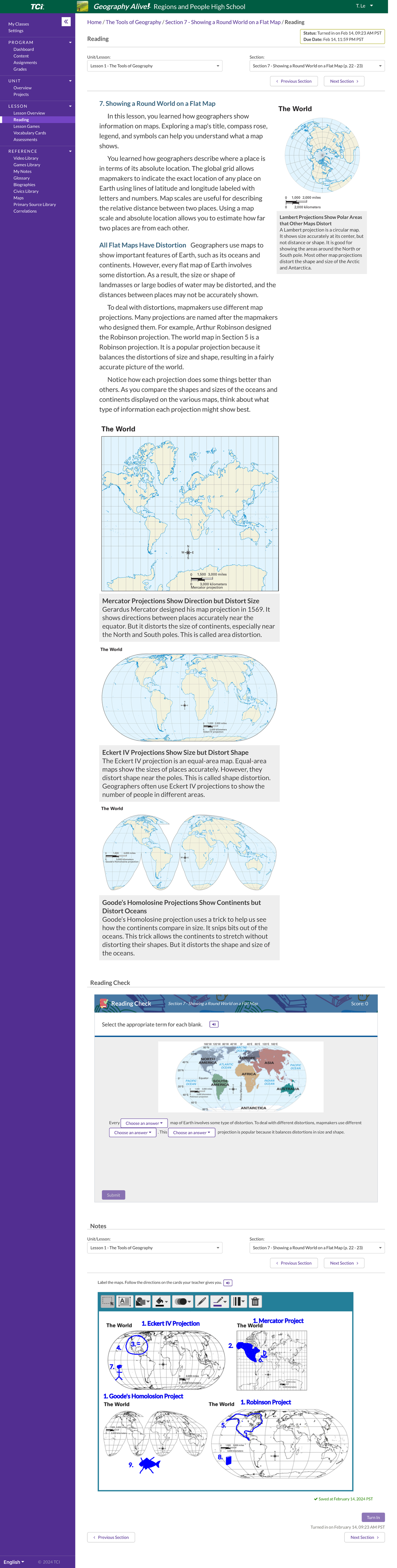 Section 7 - Section - Teach TCI - Geography Alive Regions and People ...