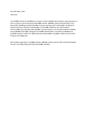 Benchmark- data collection - Of these ways, the two most commonly used ...