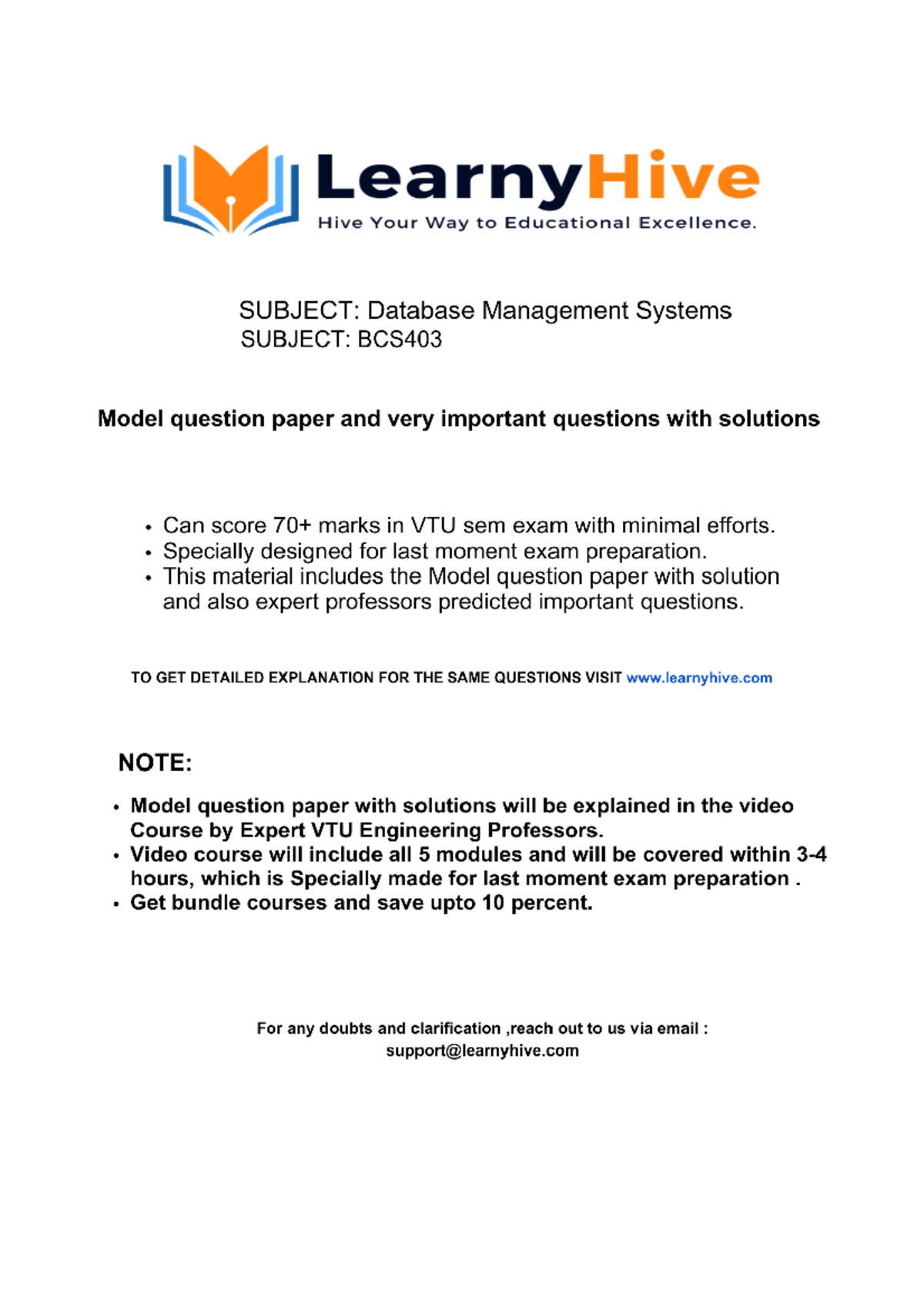 Dbms Model 2 1 Flat Dbms Subject Database Management System