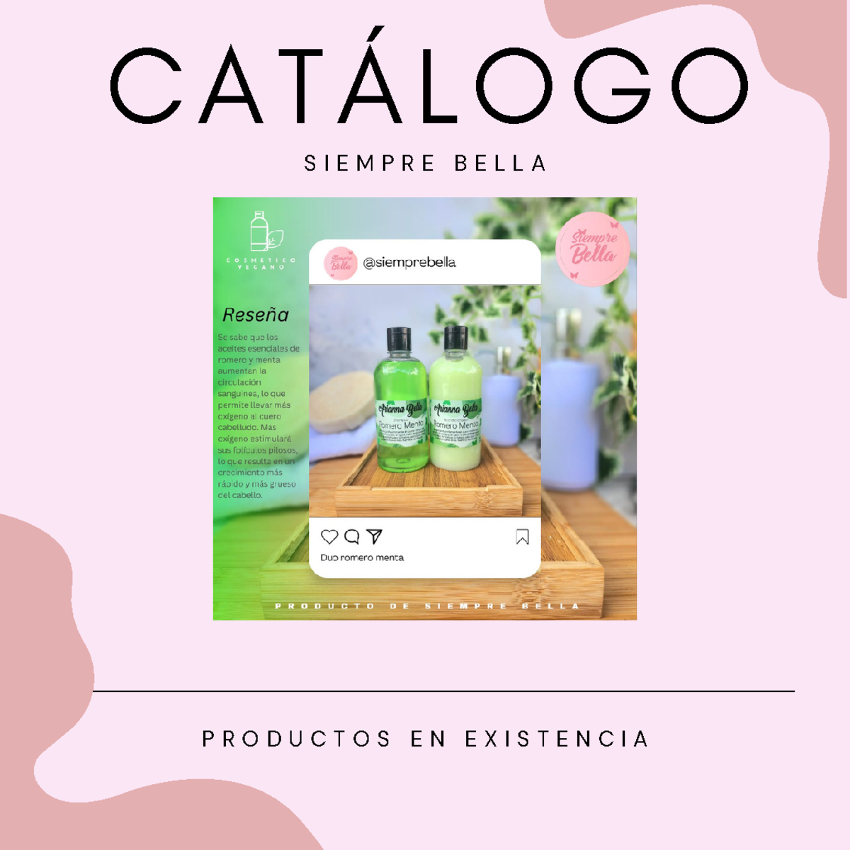 Catalogo Siempre Bella - P R O D U C T O S E N E X I S T E N C I A C A T Á L O G O S I E M P R E ...