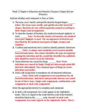 MBC 1233 Diagnostic Coding I Chapter 1 Introduction To Coding and ...