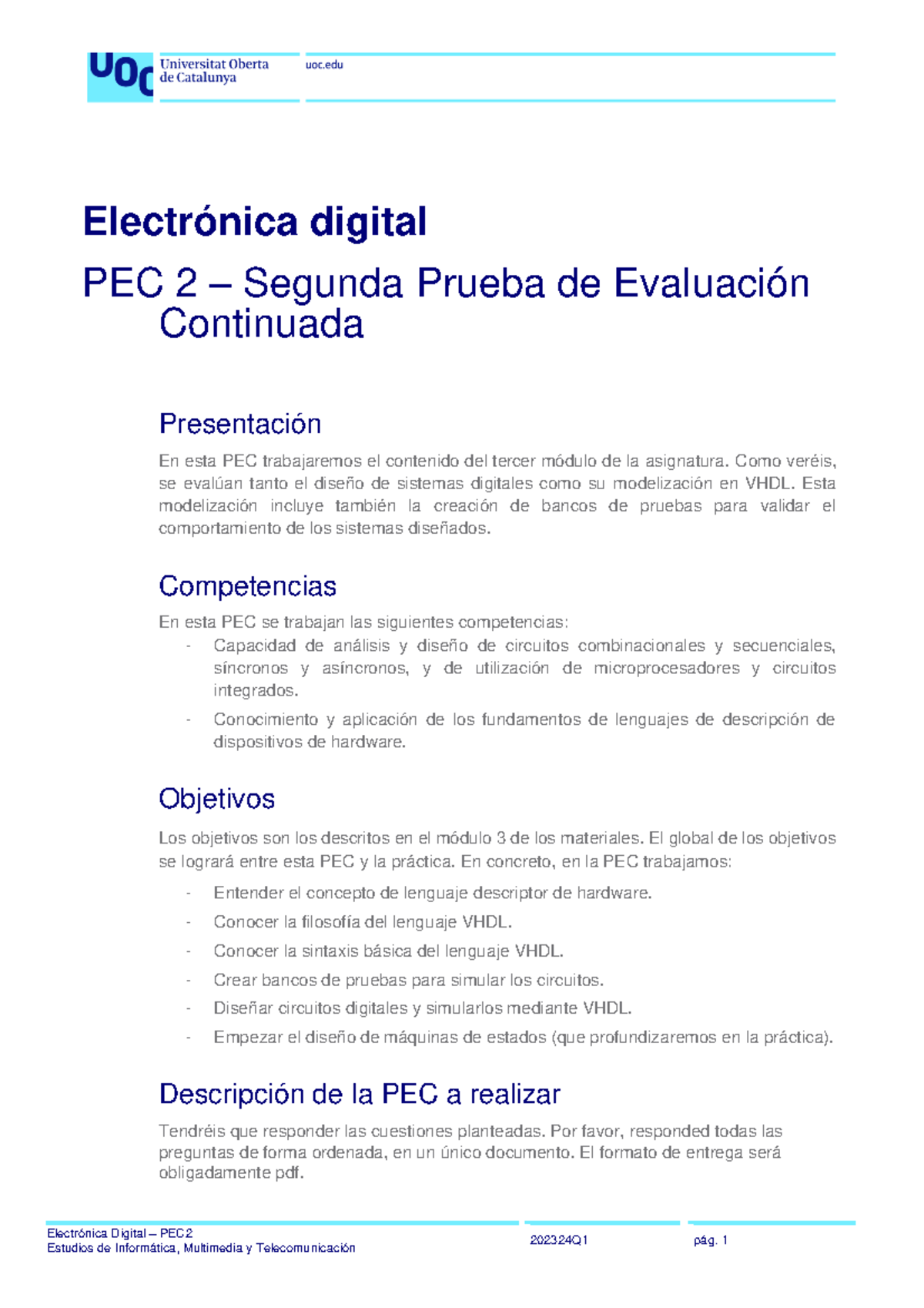 81516 ED PEC2 ENUN 202324 Q1 - Electrónica Digital – PEC Electrónica ...