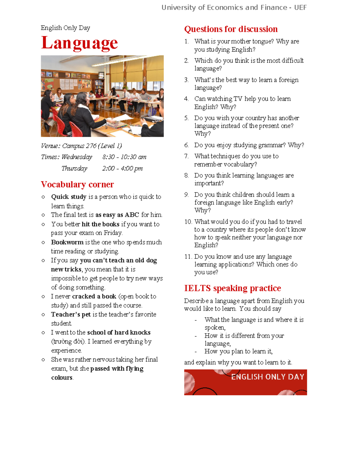 17 EOD Language Hk2b - University of Economics and Finance - UEF ...