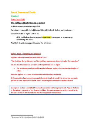 Learn Module Outline - Law of Persons LAPE5 111 /p Law of Persons and ...