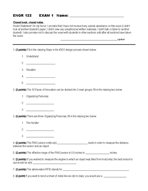 10 exam1 2012 ENGT 122 - solution - ENGR 122 - Studocu
