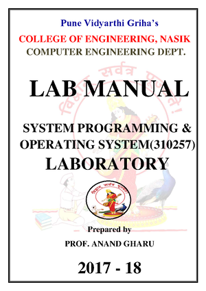 Unit 1 Assignment questions - OPERATING SYSTEM Unit 1–Overview Of Operating System Assignment ...