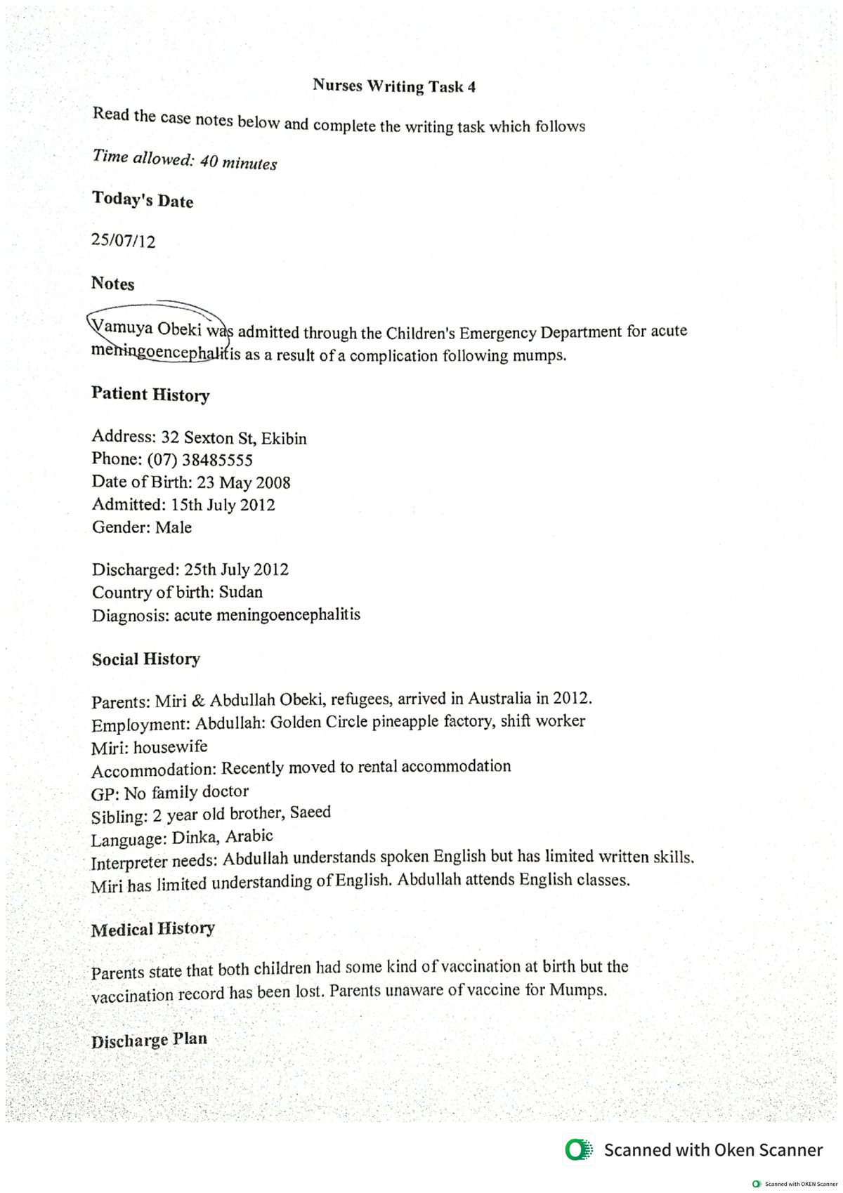 Oet writing tasks - Summary Building Design Studio - Studocu