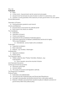 POL 102 Syllabus - Department of Political Science POL 102 ...