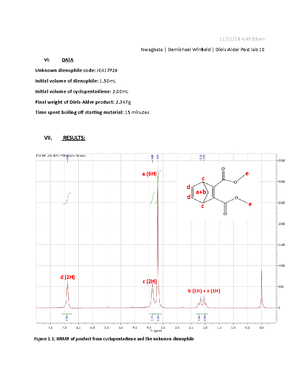 Lab Report 6 - Acid Base Extraction - Organic Chemistry I Lab 23 March ...
