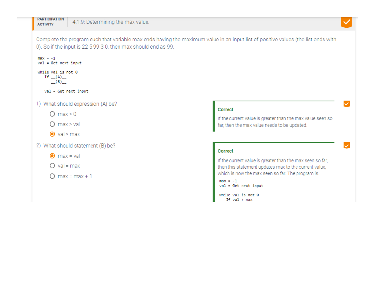4.1.9 Determining the max value - IT140 - Studocu
